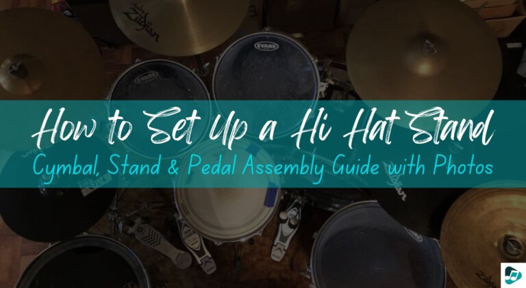How to Set Up a Hi Hat Stand – Cymbal, Stand & Pedal Assembly Guide