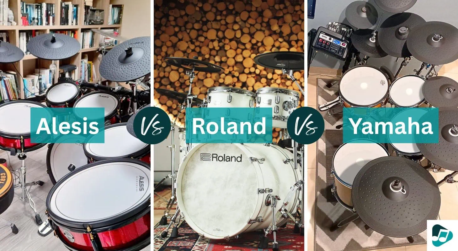 Alesis vs Roland vs Yamaha Electronic Drum Kits – Best Brand?